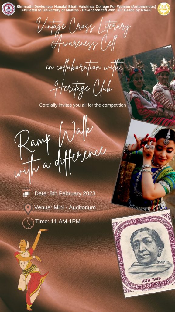 Ramp Walk with a Difference – SDNB Vaishnav College for Women