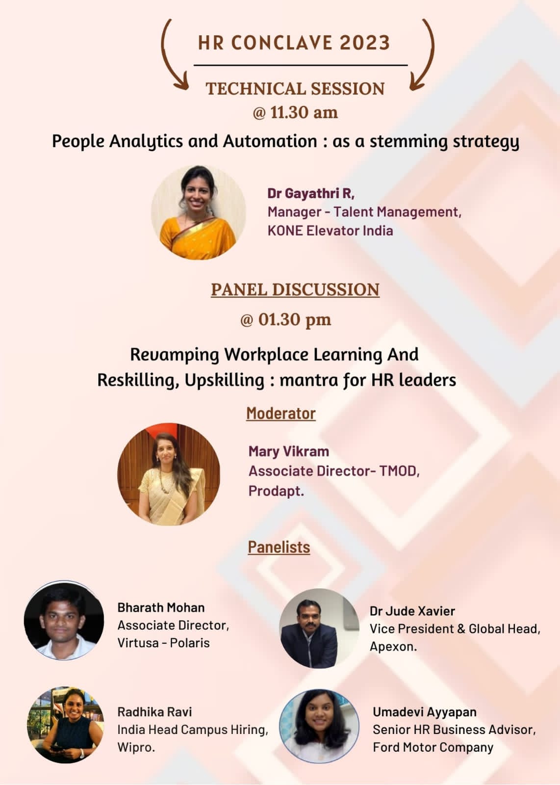 HR CONCLAVE 2023 – SDNB Vaishnav College for Women