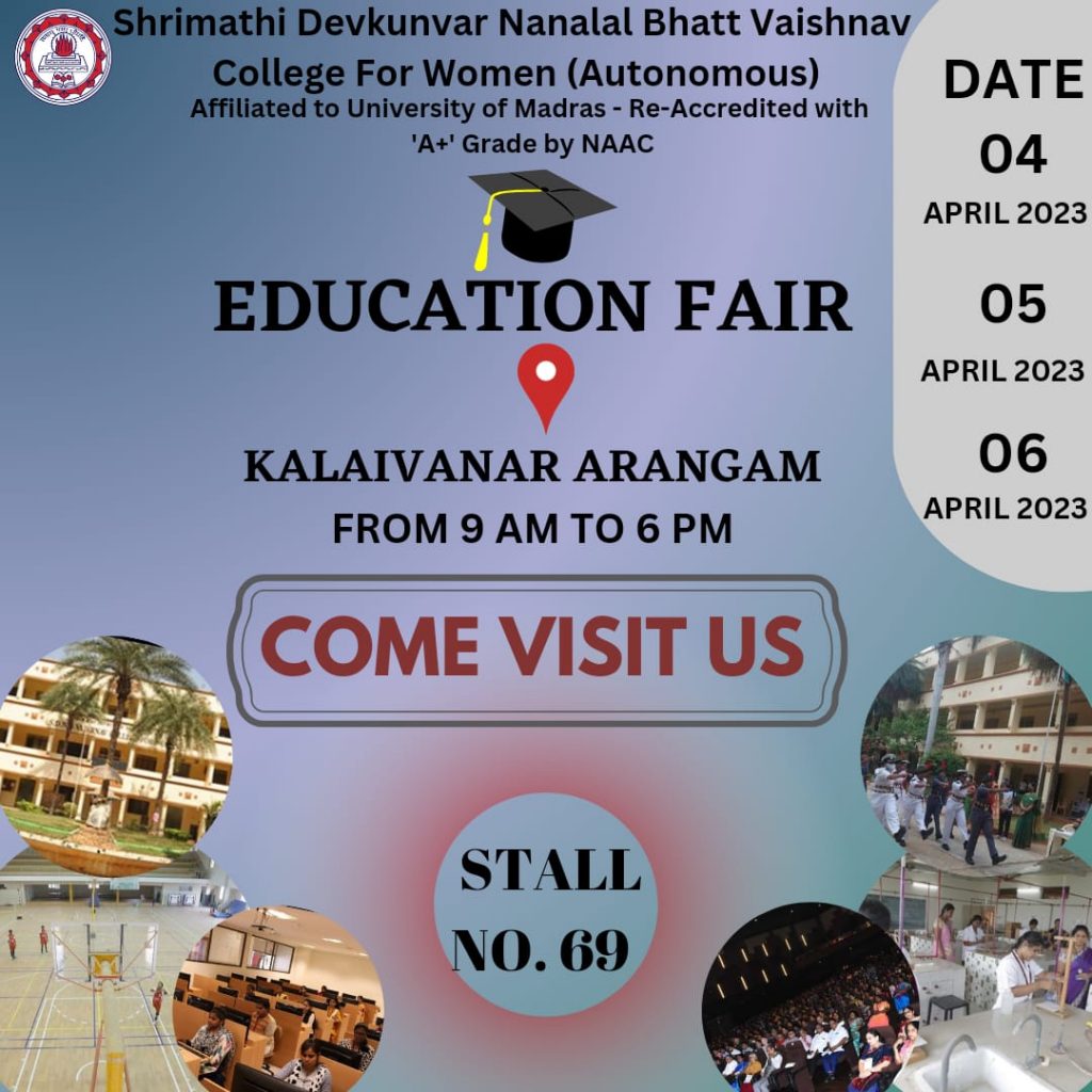 Education Fair – SDNB Vaishnav College for Women in Chennai
