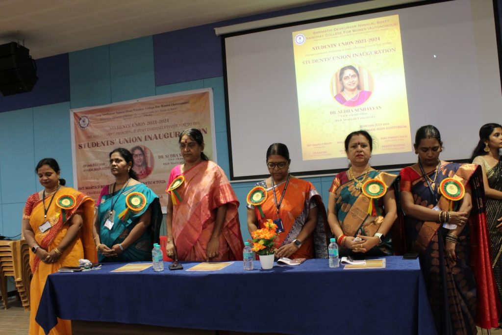 Students’ Union – SDNB Vaishnav College for Women in Chennai