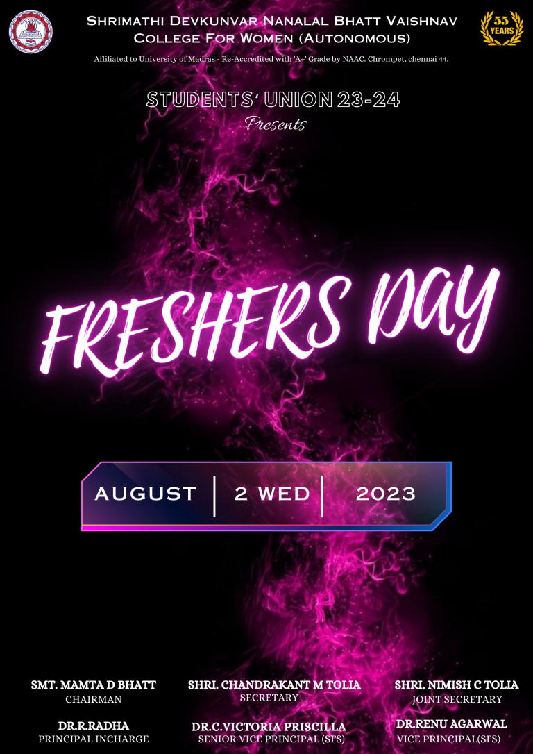 Freshers Day – SDNB Vaishnav College for Women